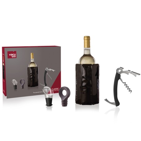 Coffret pour Le vin Set Classic 4 pièces