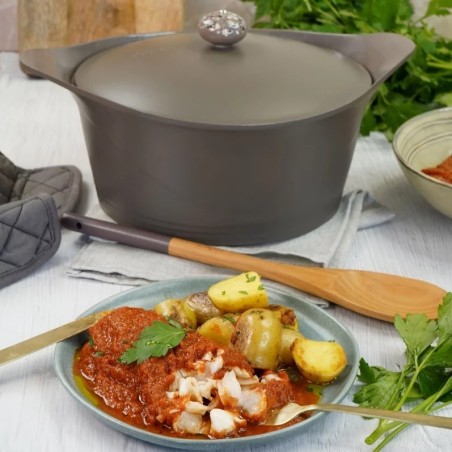 L'incroyable Cocotte Cookut 24 cm Moka